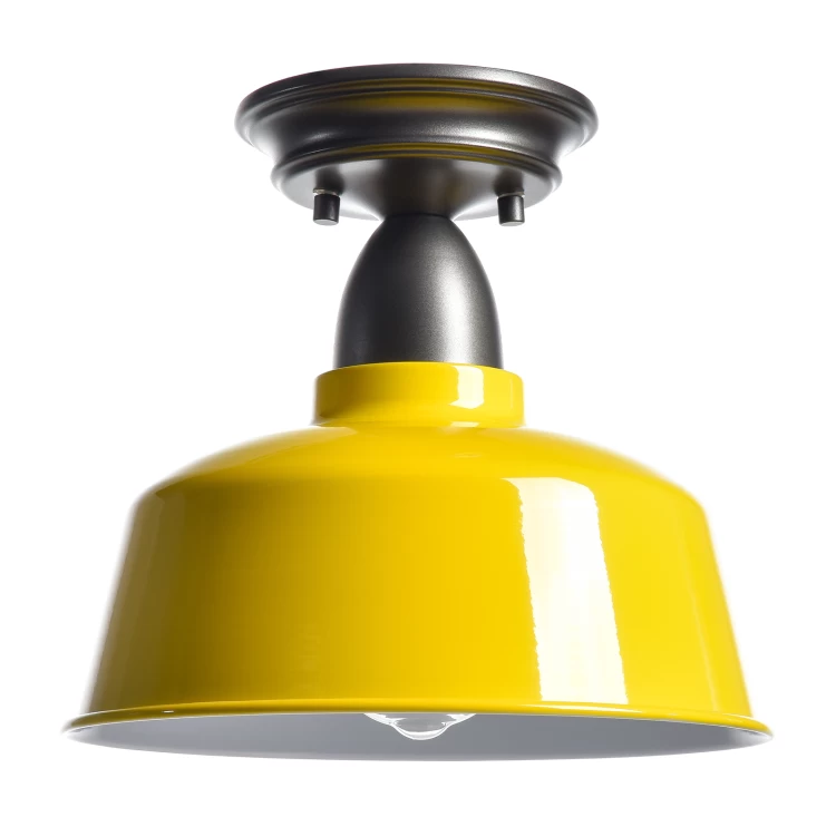 yellow Ceiling Light Fixture Indoor Hallway Ceiling Light Barn Outdoor ...