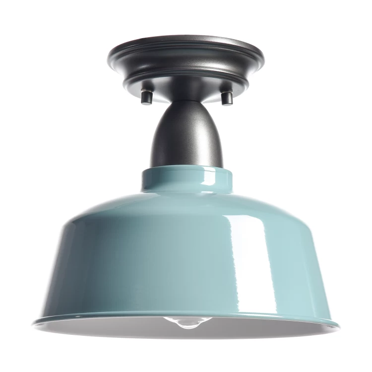 blue Ceiling Light Fixture Indoor Hallway Ceiling Light Barn Outdoor ...