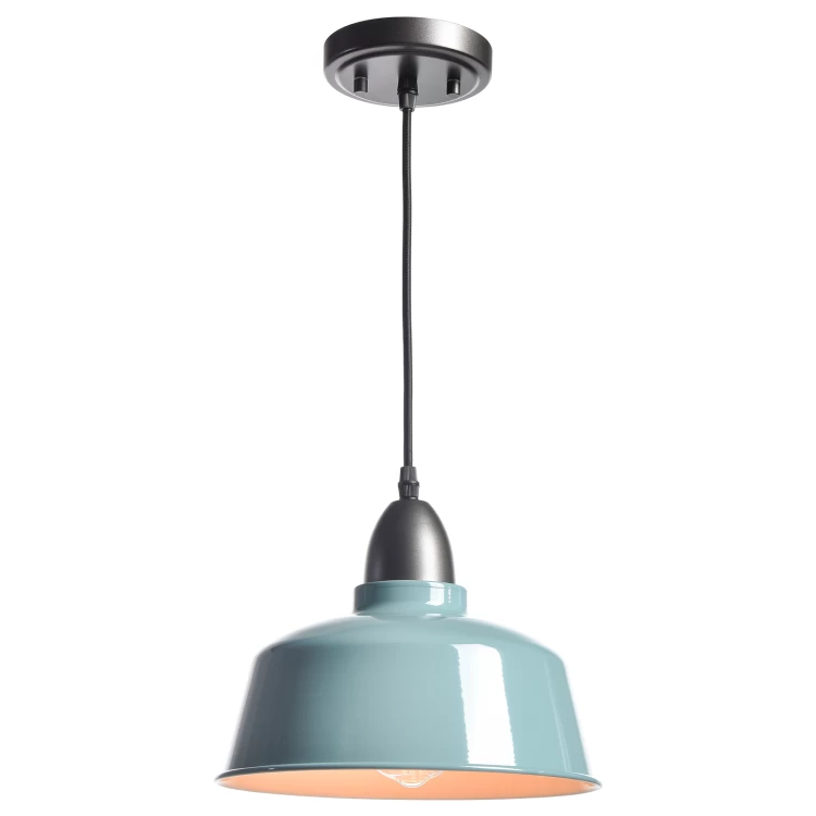 blue Pendant Light Fixture Dome Kitchen Island Pendant Lights