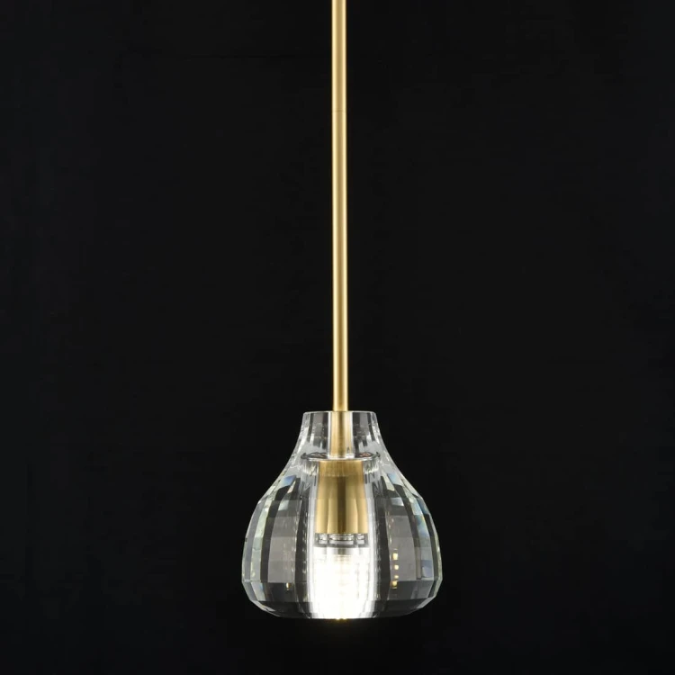Kitchen Island Gold Globe Pendant Light | Claxy Lighting