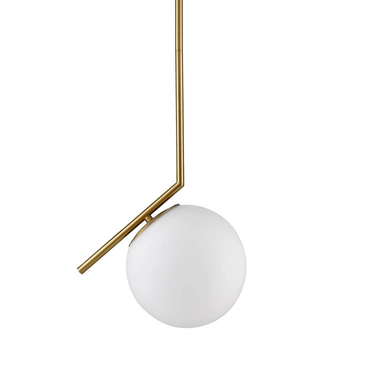 Kitchen Island Globe Gold Pendant Light | Claxy Lighting