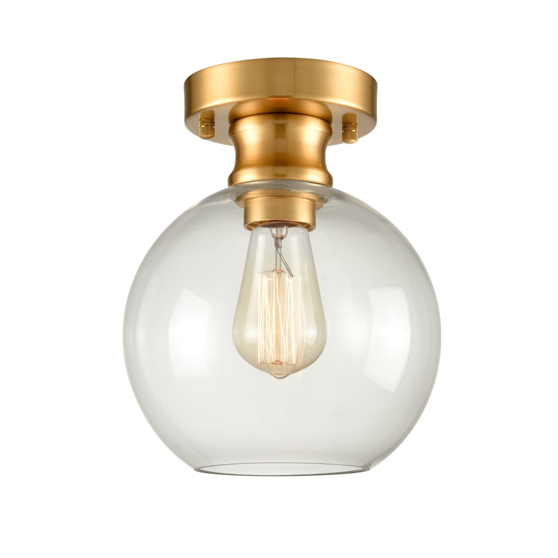 Contemporary Light Fixture Glass Globes