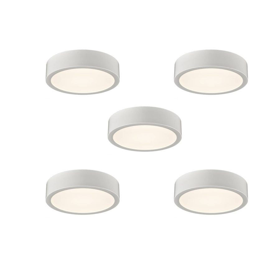 5-Pack LED Recessed Lighting Dimmable Downlight 5.5 Inch