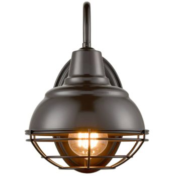 Oil-rubbed Bronze Gooseneck Barn Light Wall Sconce 2 | Claxy