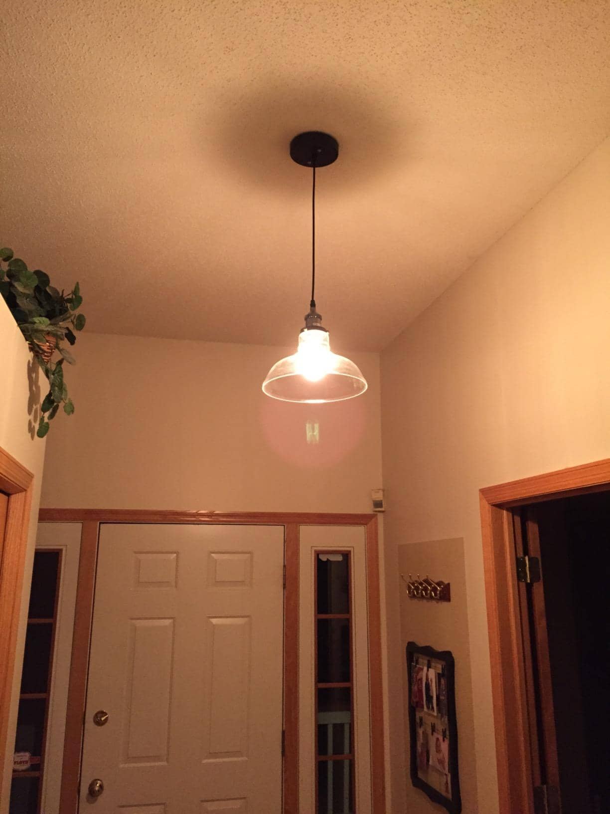 Industrial, Glass Dome Kitchen Pendant Light Fixture | Claxy