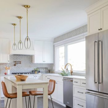 Kitchen Island Gold Globe Pendant Light | Claxy Lighting