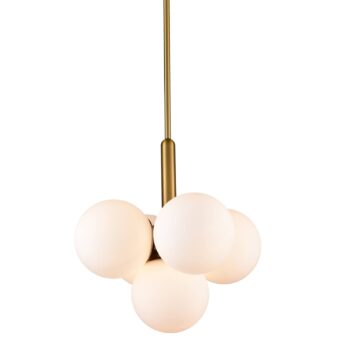 Kitchen Island Globe Gold Pendant Light | Claxy Lighting