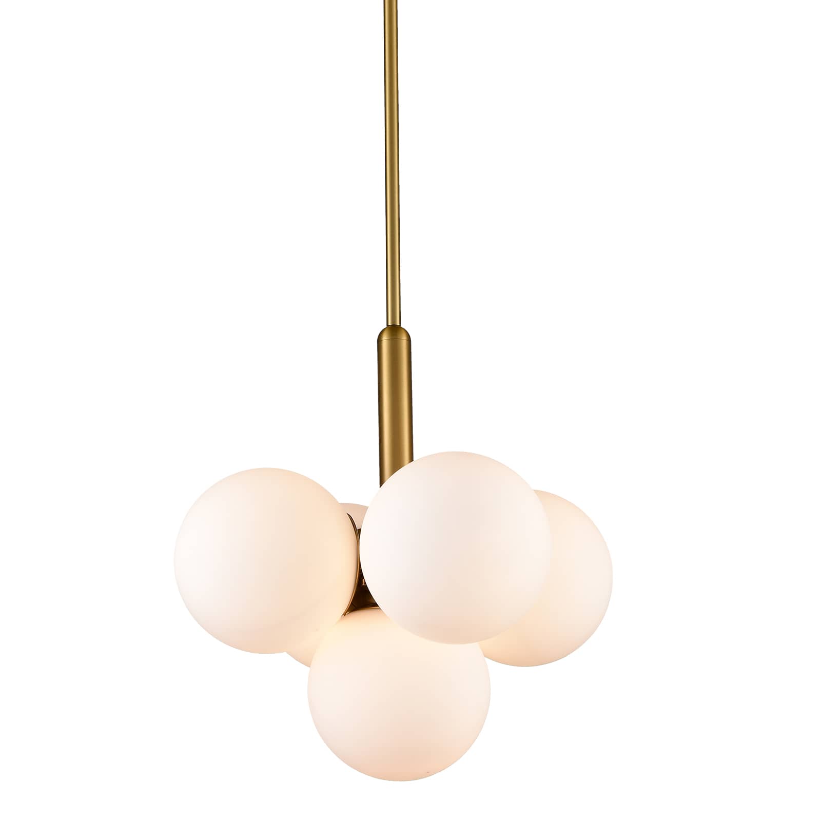 Kitchen Island Globe Gold Pendant Light | Claxy Lighting