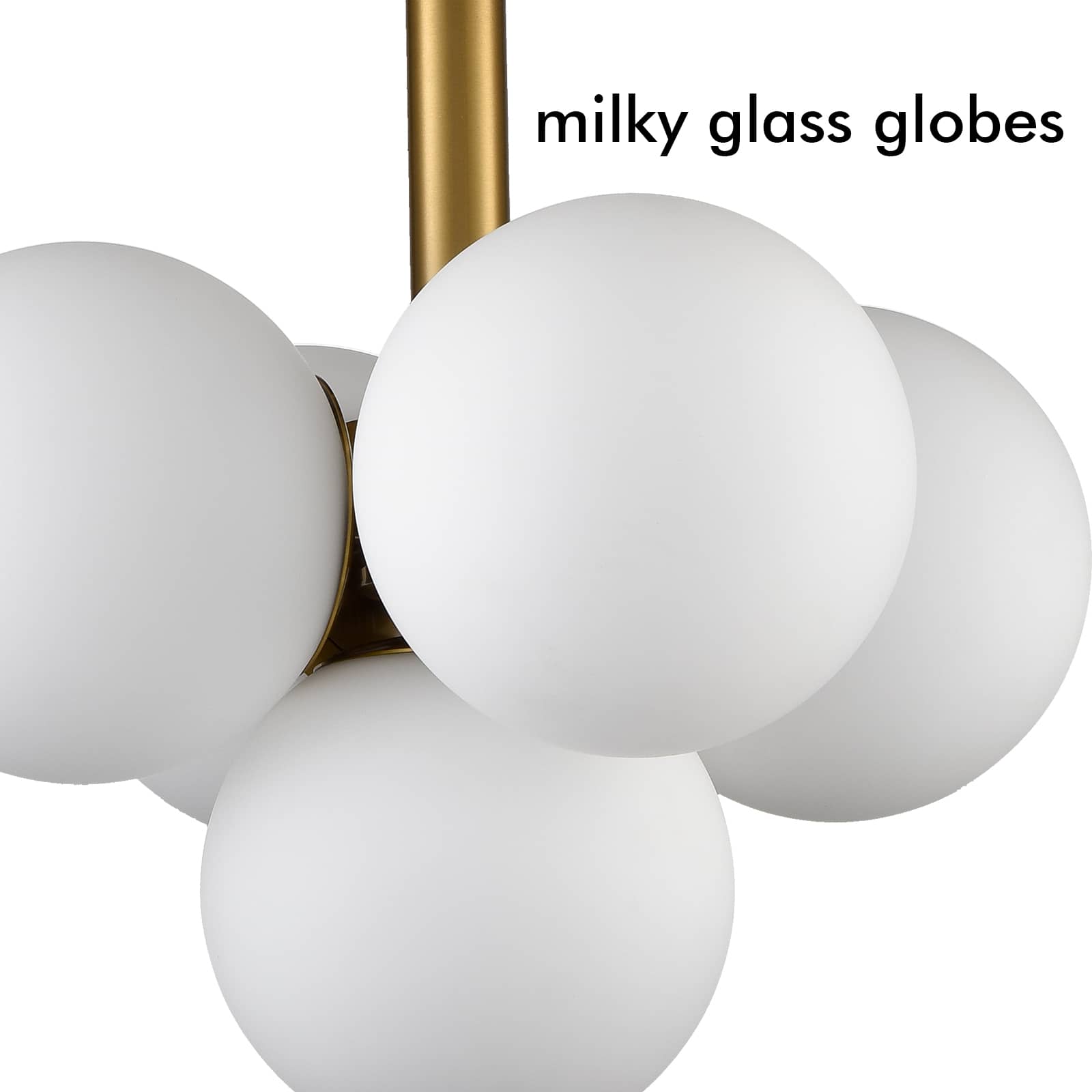 Kitchen Island Globe Gold Pendant Light | Claxy Lighting