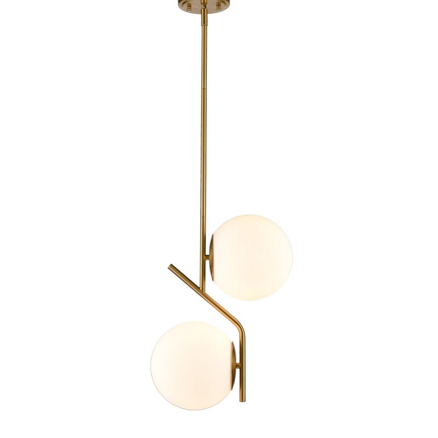 Kitchen Island Globe Gold Pendant Light | Claxy Lighting