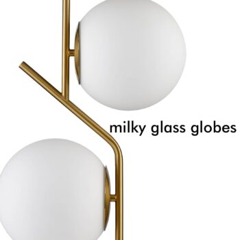 Kitchen Island Globe Gold Pendant Light | Claxy Lighting